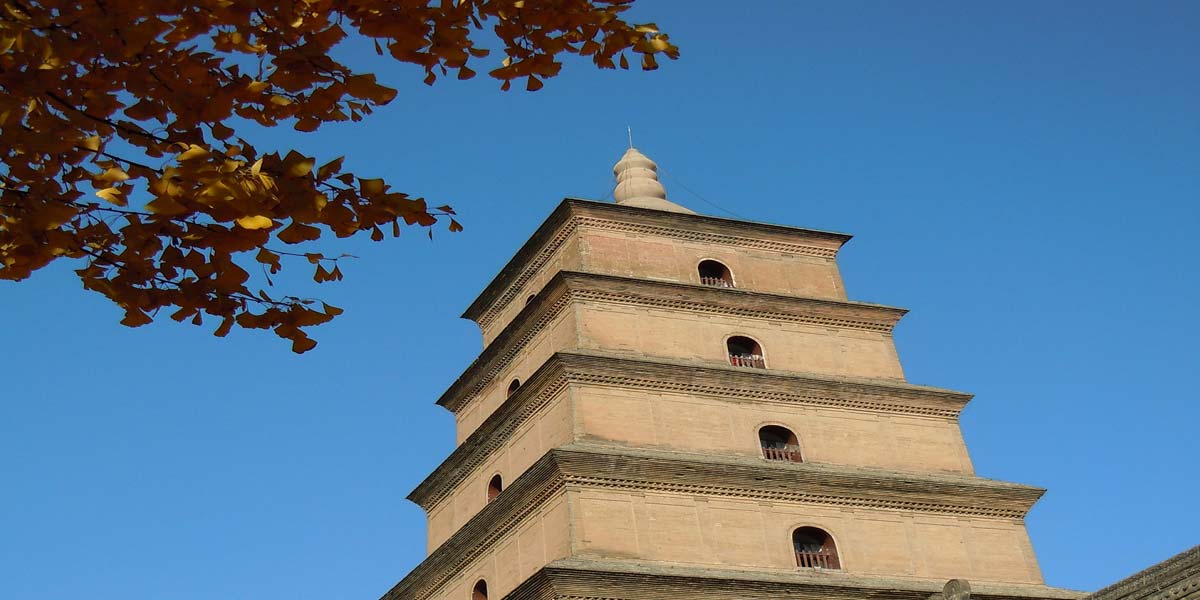 Big Wild Goose Pagoda - the Largest and Earliest Tang-Style Tower